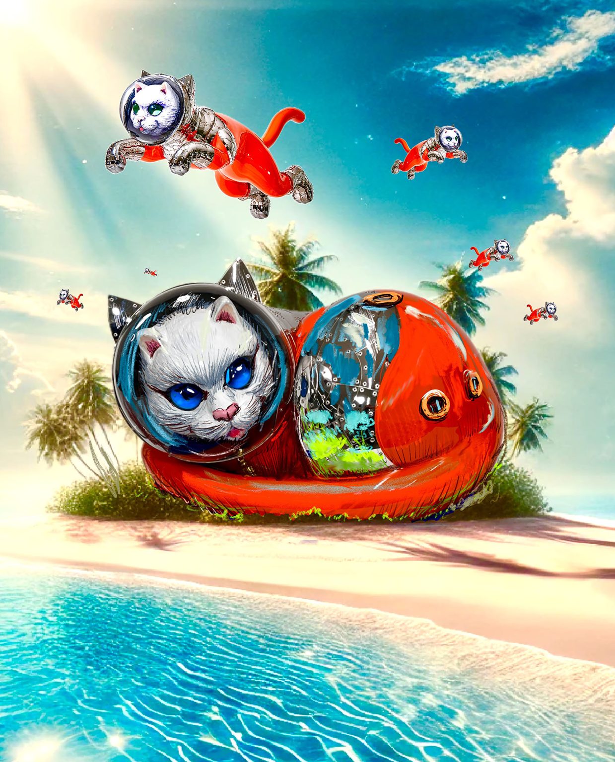 【End】KENJI YANOBE EXHIBITION SHIP’S CAT ISLAND – ヤノベケンジ